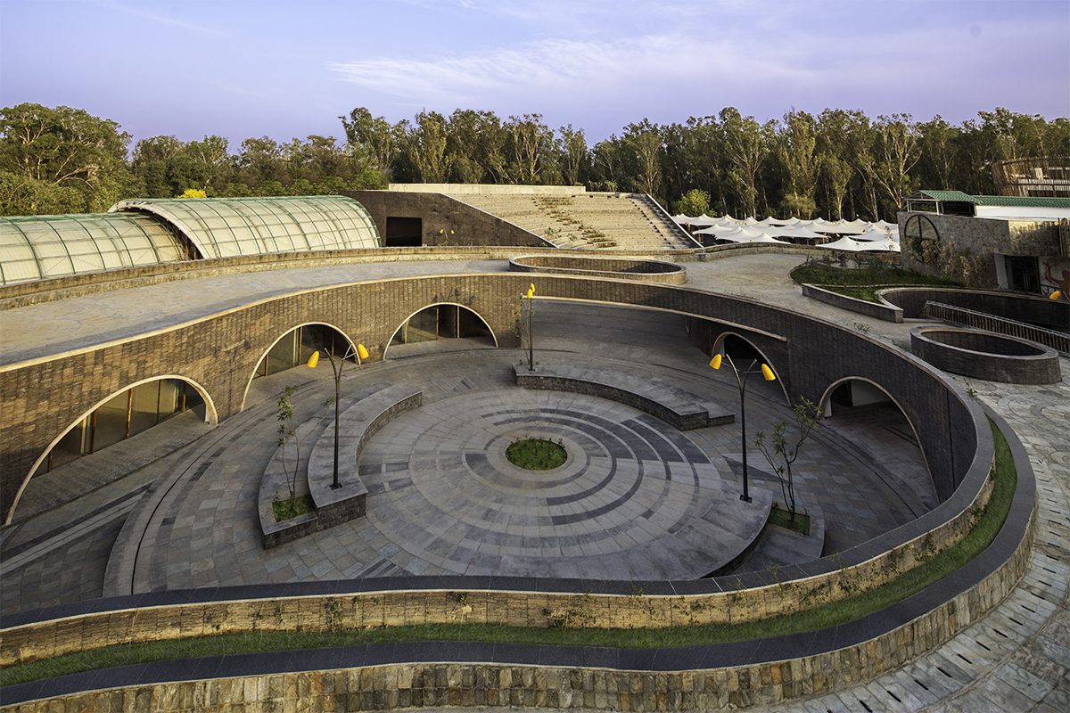 Overall view of the interconnected spaces - Structural Engineering ...